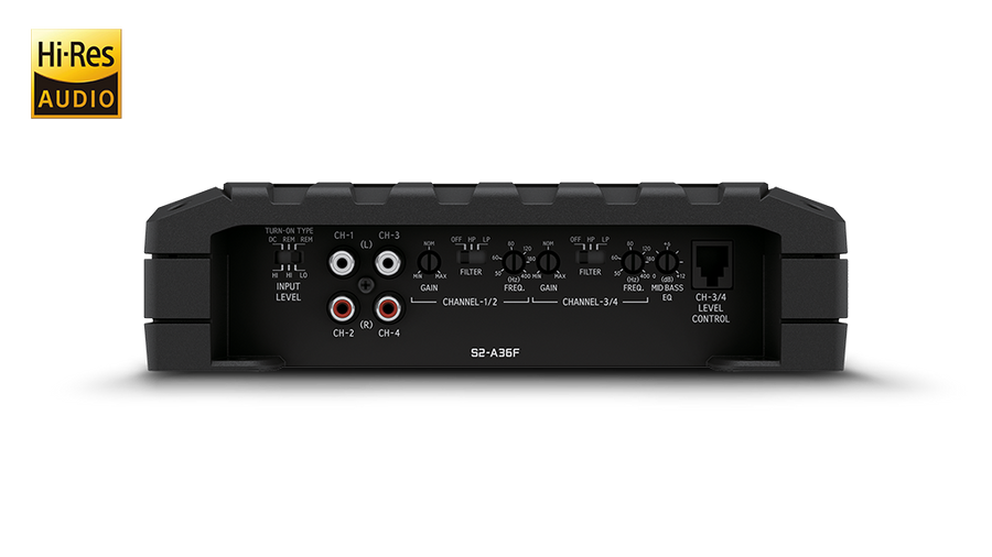 Alpine S Series 360W 4 Channel Digital Power Amplifier