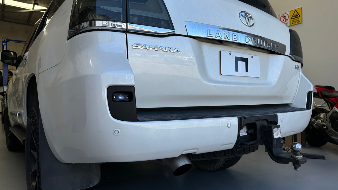 07-15 LC200 Rear Work Lights Brackets | Landcruiser Reverse Lights Bra