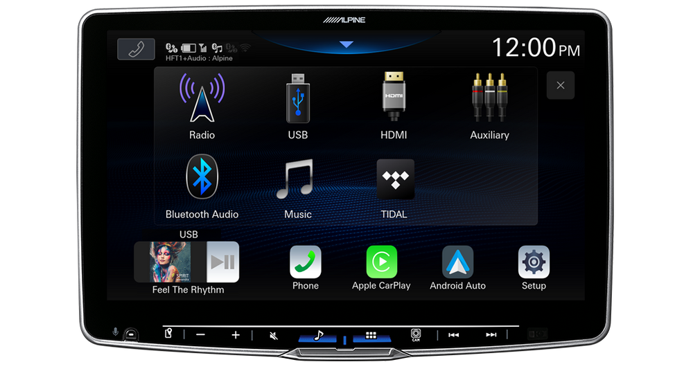 Alpine Hilux Headunit DIY Kit - Wireless CarPlay, Android Auto, HDMI